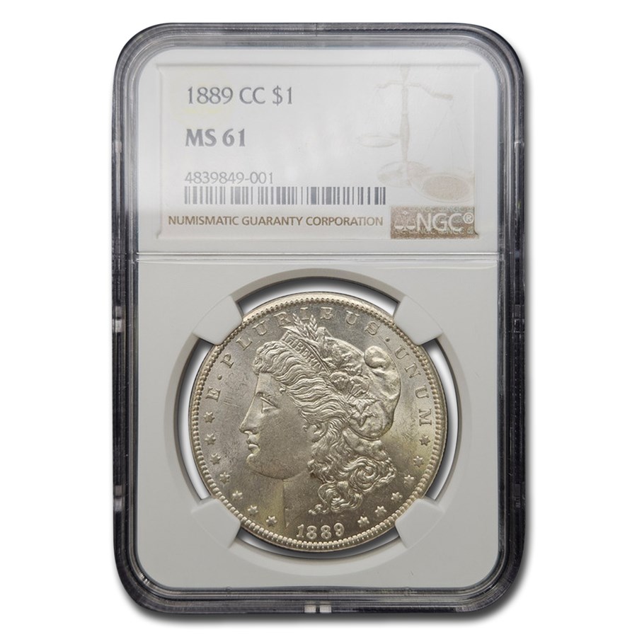 1889 CC Morgan Silver Dollar Value - APMEX